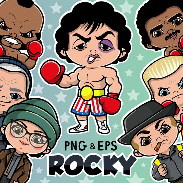 Rocky Clipart - Etsy