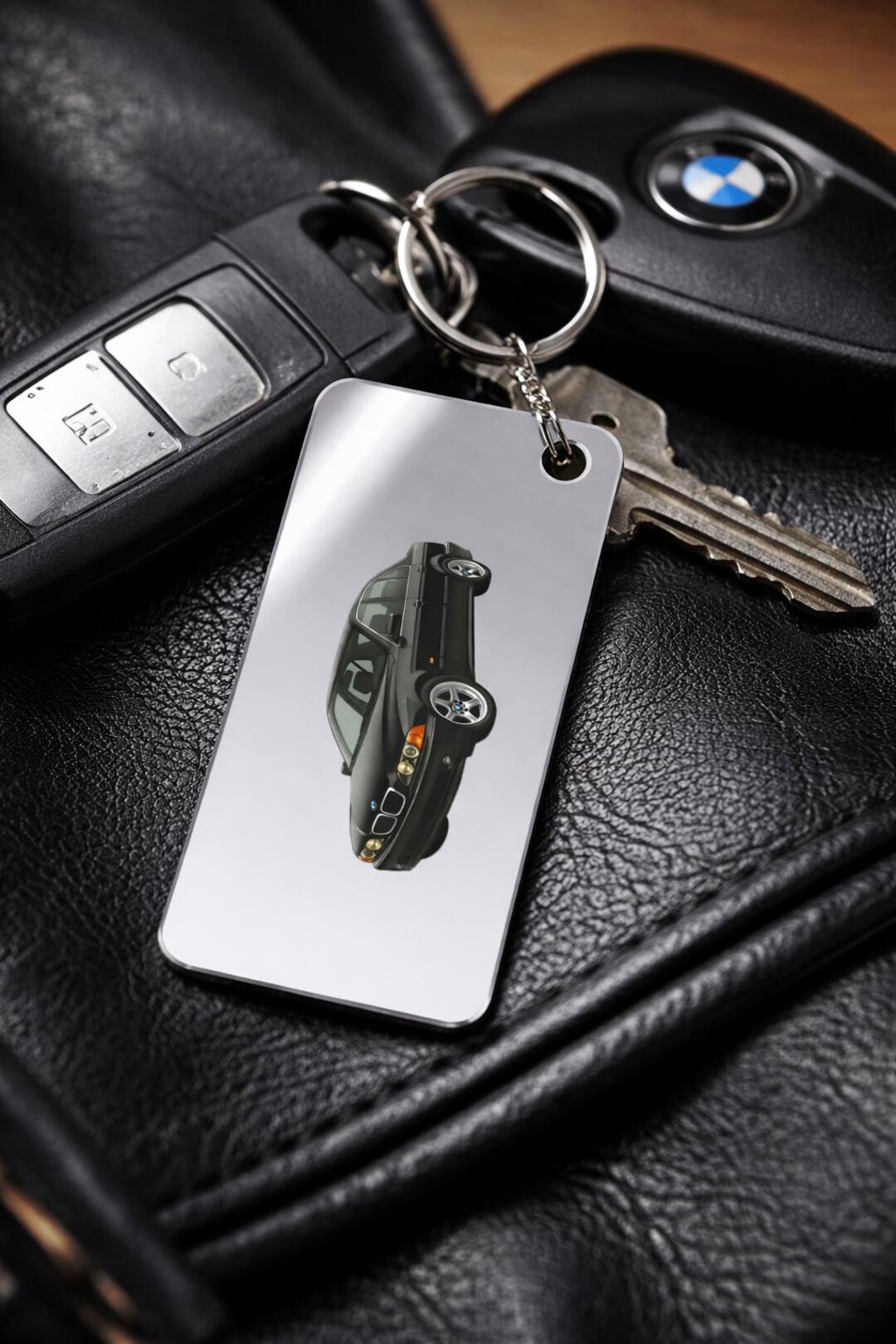 BMW E39 Classic Car Keychain Charm - Etsy