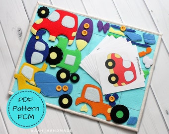 Felt Pattern for Car - Etsy