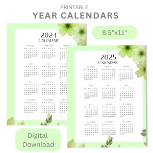 Daily | Weekly | Monthly | Green | Planner | Calendar | Printable | To ...