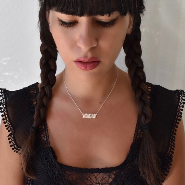 Wednesday Necklace - Etsy