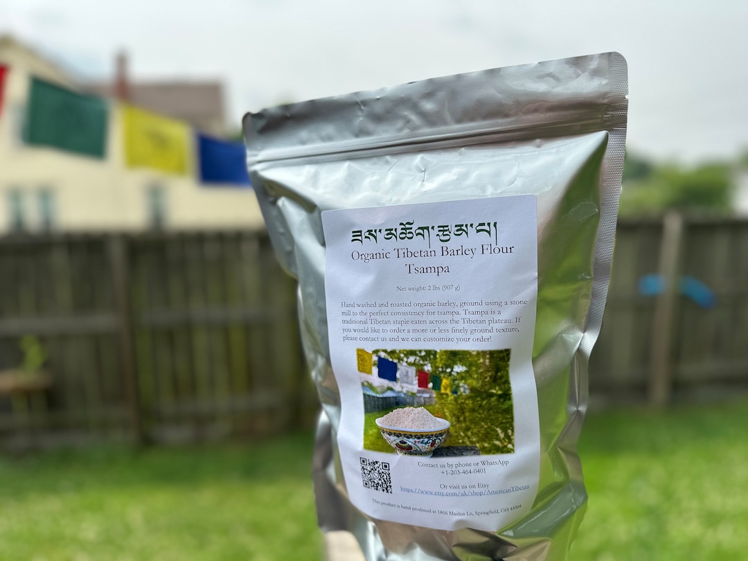 Organic Tibetan Roasted Barley Flour (tsampa) - Etsy