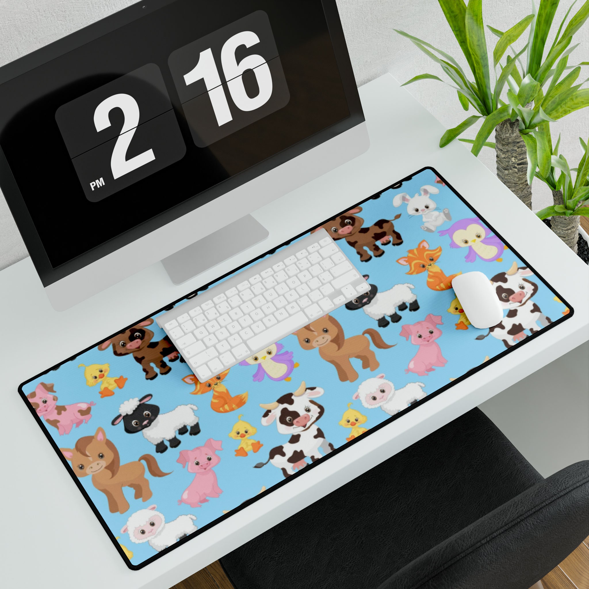 Farm Animals Desk Mats - Etsy