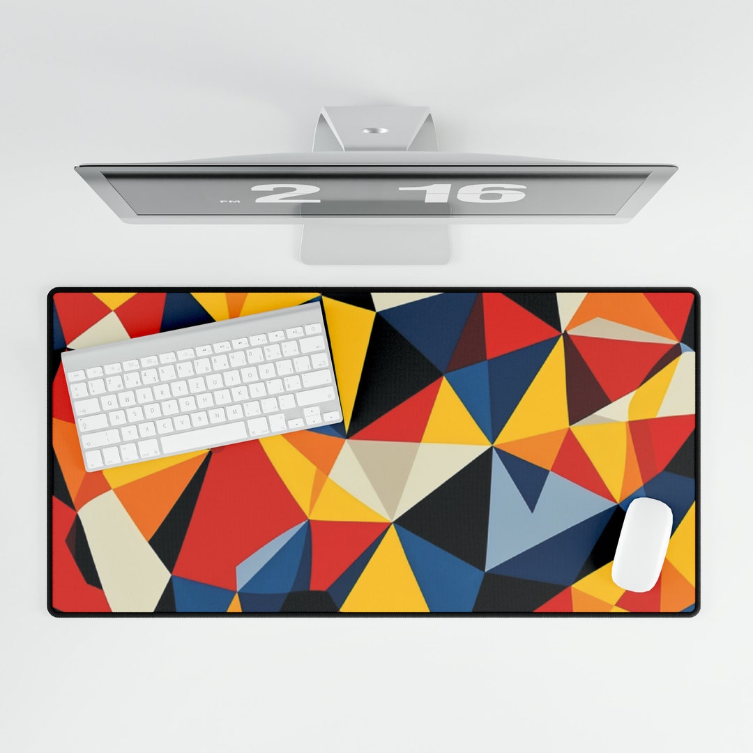 Colorful Desk Mat - Etsy