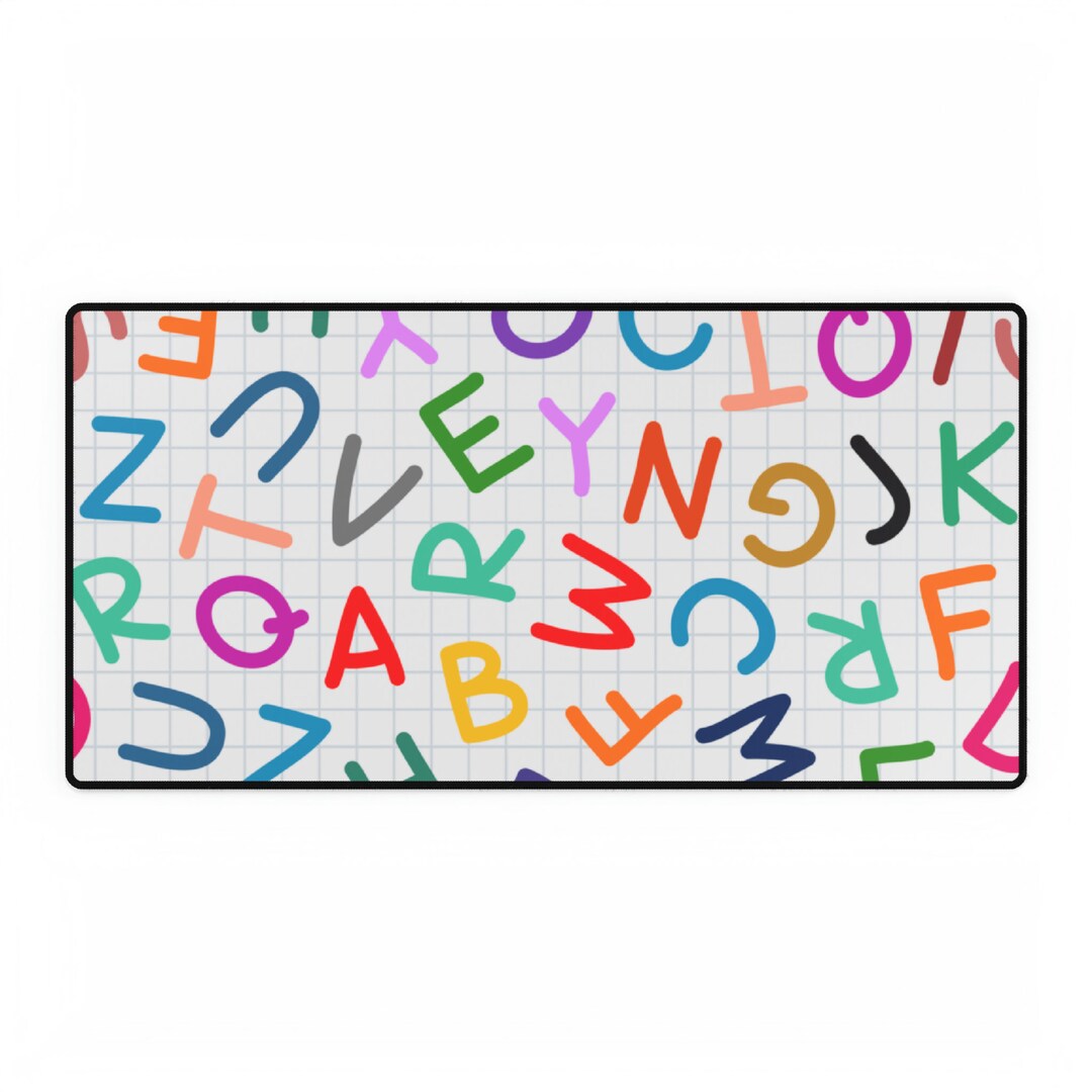 Back to School Desk Mat - Etsy