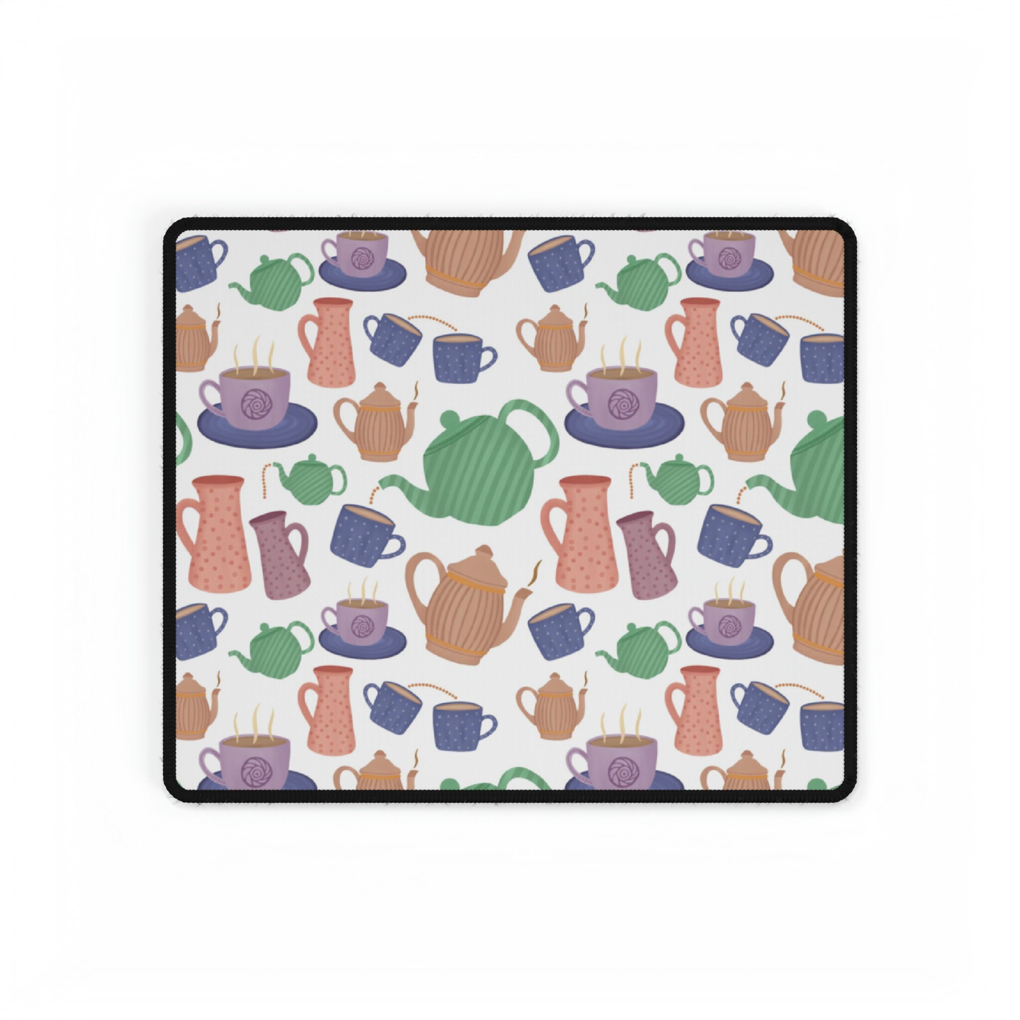 Tea Pots and Tea Cups (coffee) Desk Mats, Desk Pad, Desk Protector ...