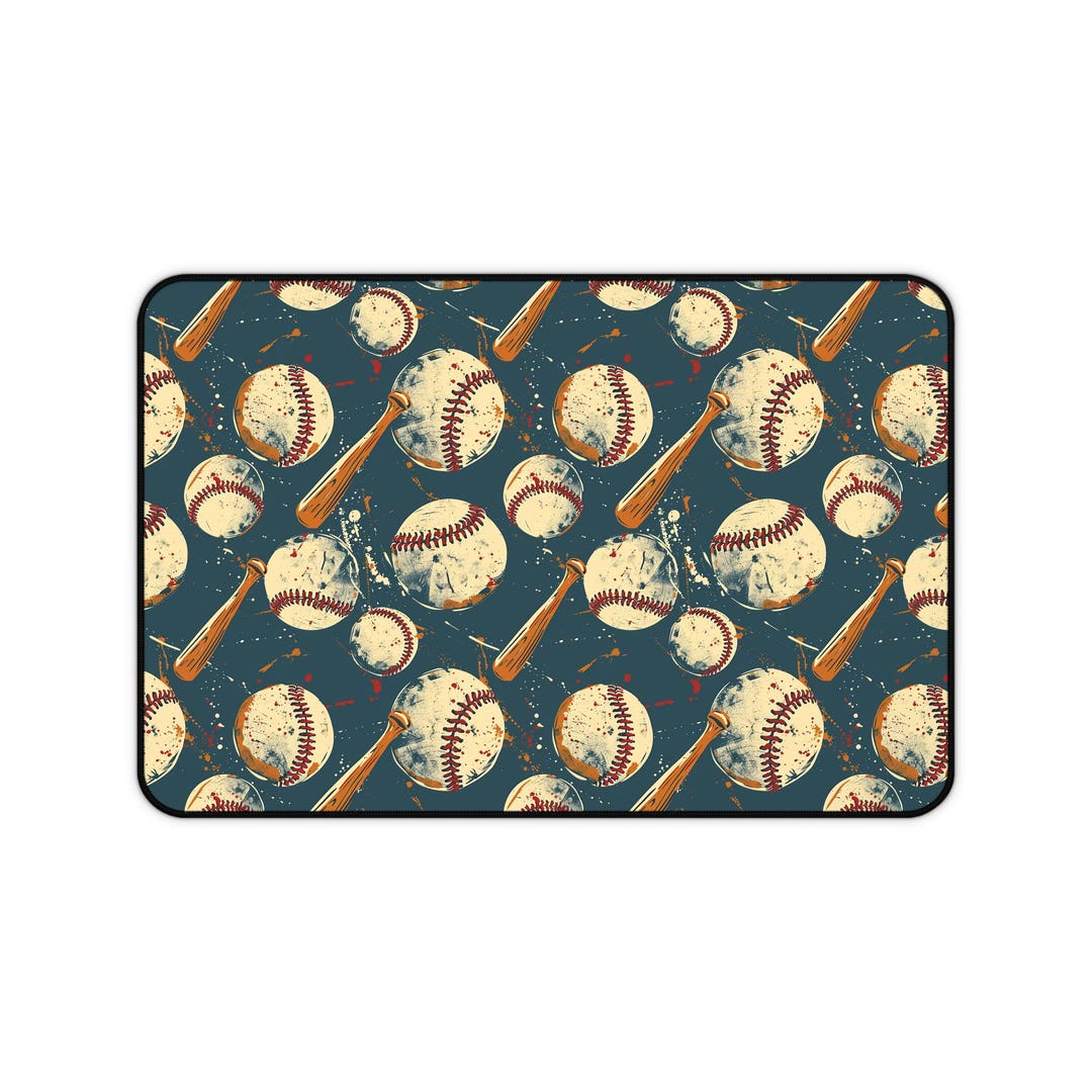 Baseball-themed Desk Mat, Perfect for Sports Lovers, Great for Home ...