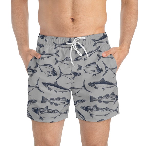 Fish Swim Trunks - Etsy