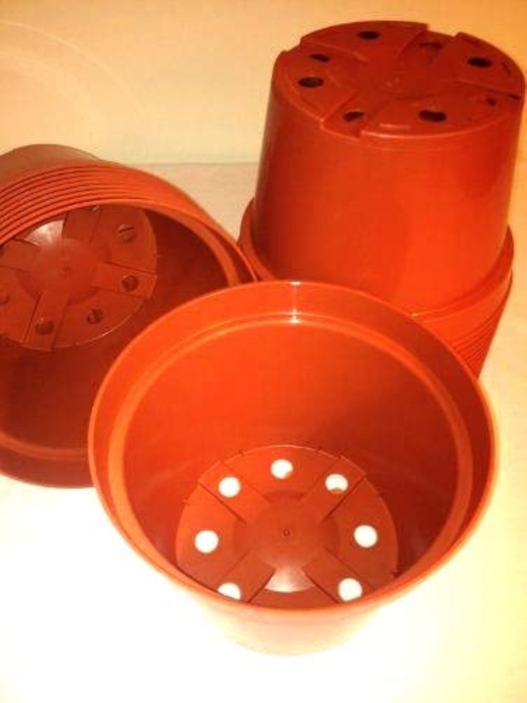 50 Pack 6 Strong Durability Pots Terracota Color Flower Pots nursery ...