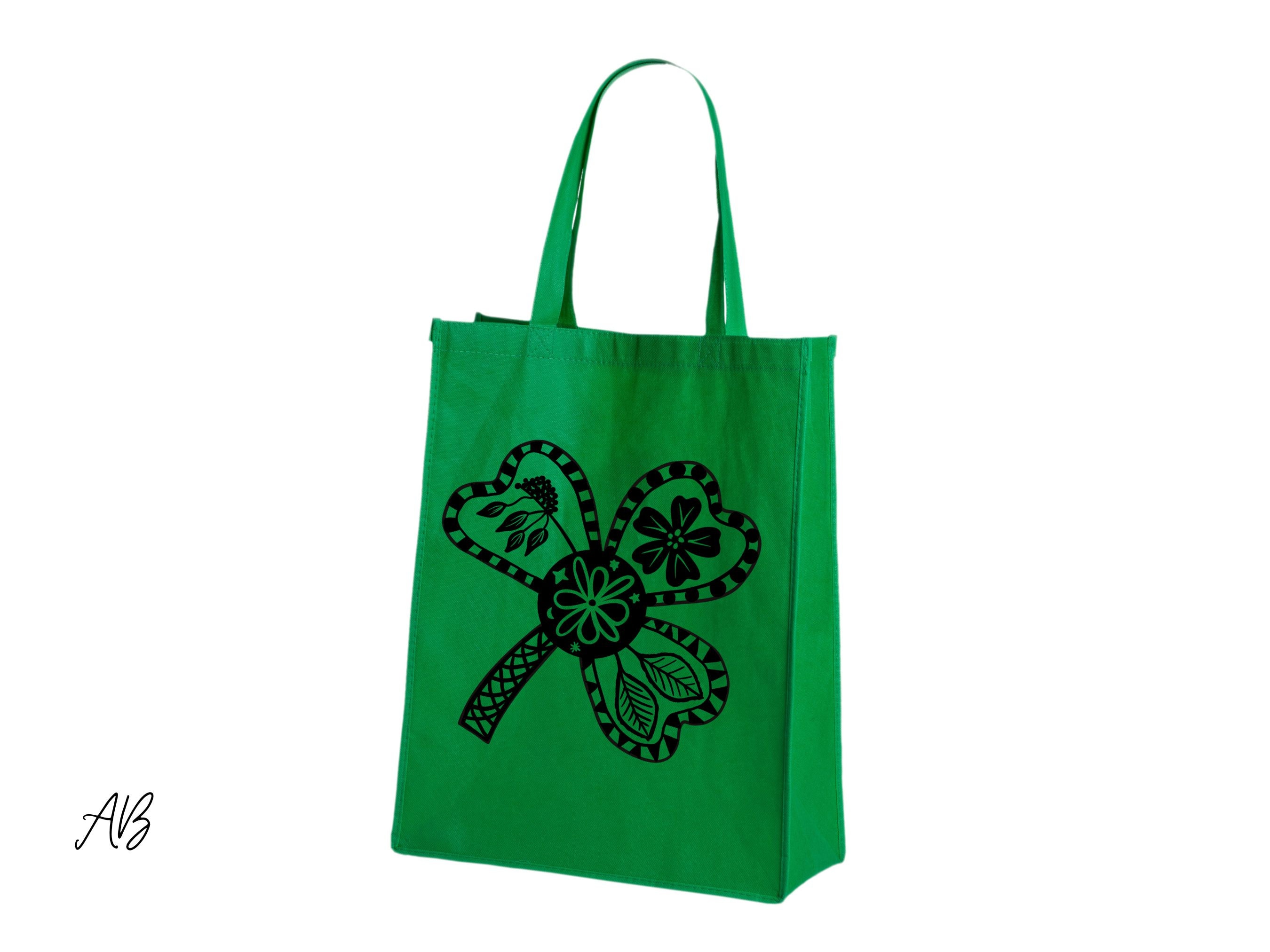 Shamrock With Flowers Svg-png-dxf-jpg-eps-pdf Cricut-silhouette-adobe ...