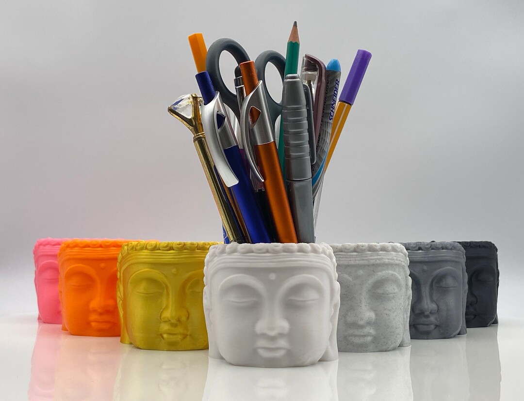 Buddha Pen Holder - Etsy