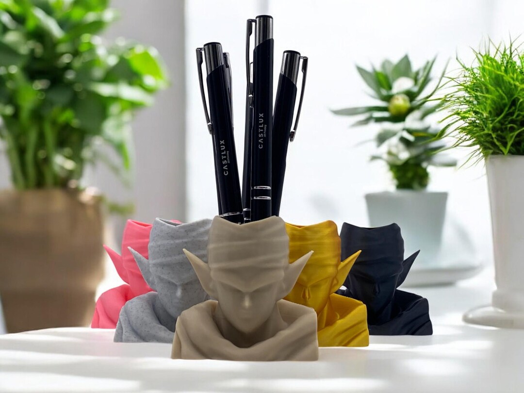 Piccolo Pen Holder – Anime Pen Holder – 3D Printed Dragon Ball Decor ...