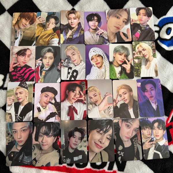 Stray Kids Official Rock Star Photocards - Etsy