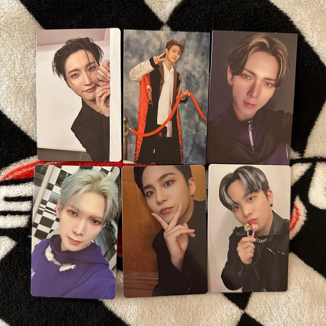 Ateez OFFICIAL Photocards - Etsy