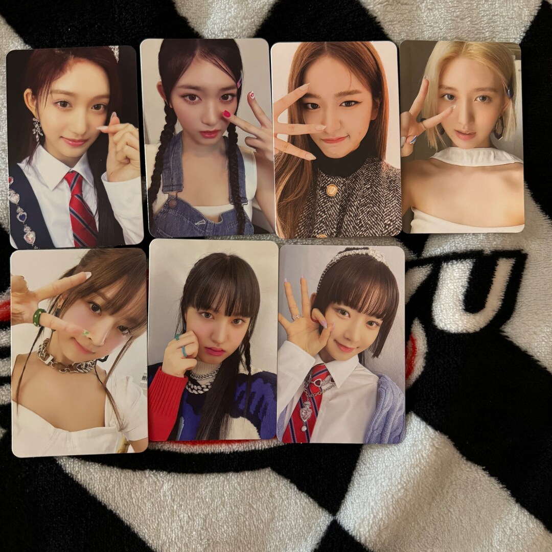 Ive OFFICIAL Photocards and Pre-order Benefits - Etsy