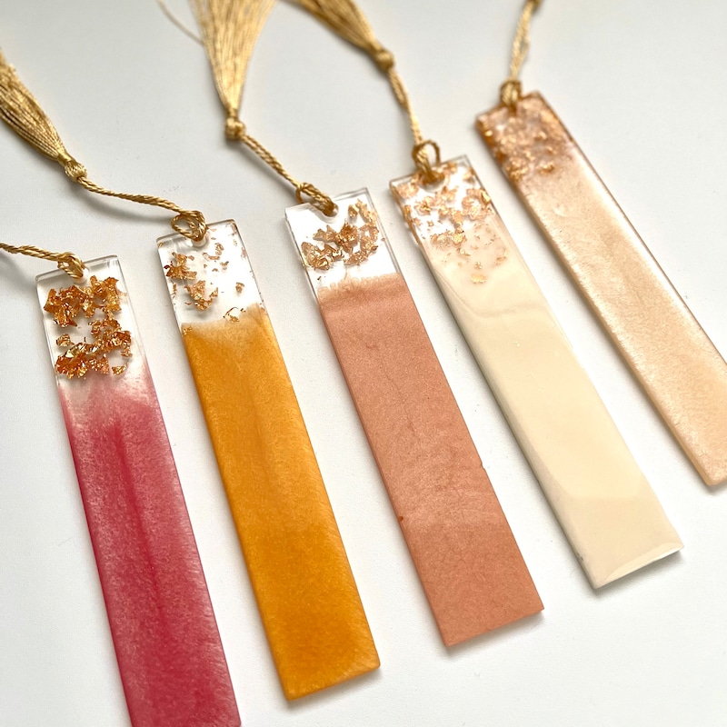 Resin Bookmark - Etsy UK