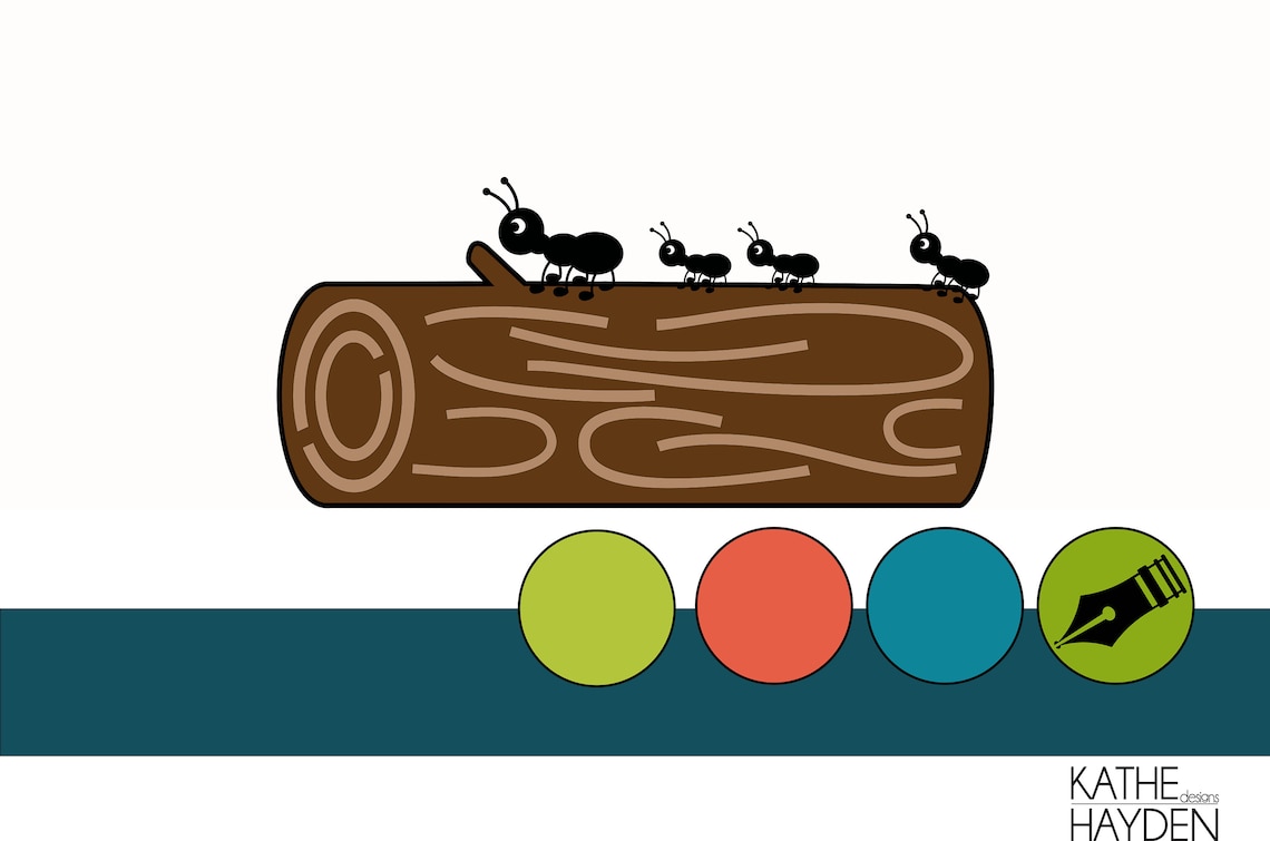 Log SVG Cut File, Cute Log Instant Digital Download for Print/cut ...