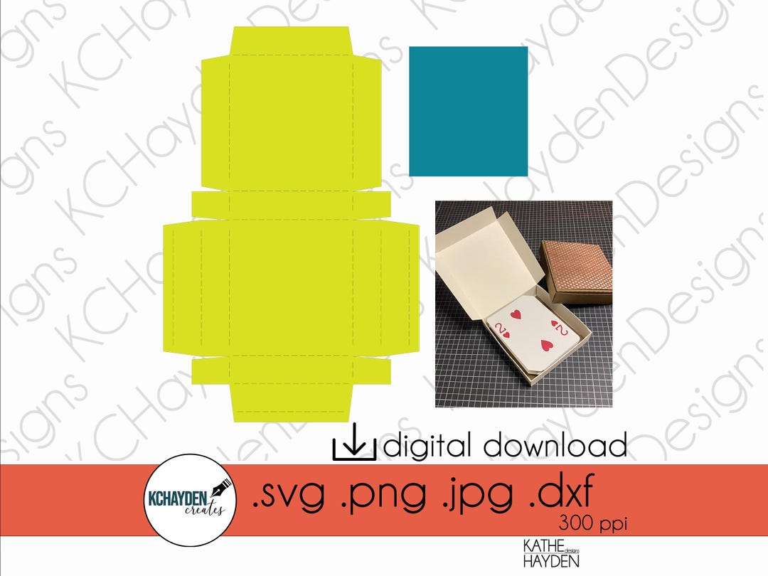 Gift Box SVG Template: DIY Favor Box Cut File (digital Download) - Etsy