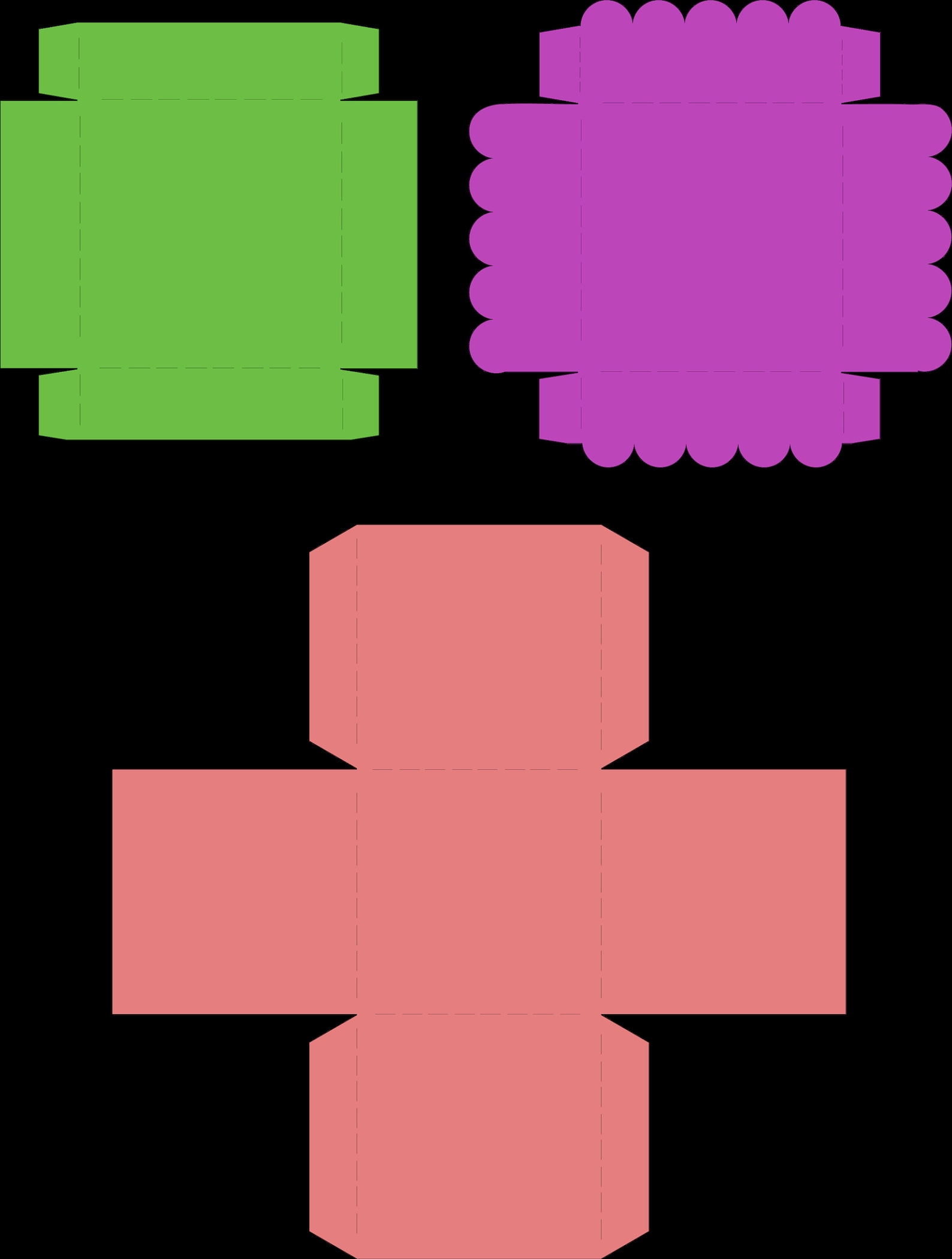 Box Template SVG, Gift Boxtemplate, Instant Digital Download PNG, Jpeg ...