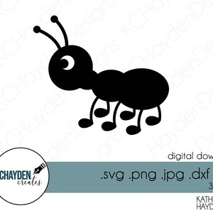 Ant SVG Digital Cut File Instant Download to Cut/print for - Etsy