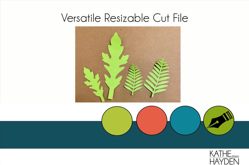 Leaf SVG Cut File | Instant Download Includes Dxf/png/jpeg Files for ...
