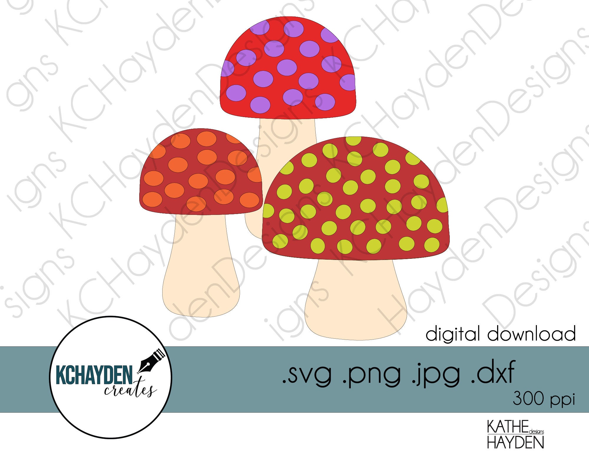 Hongo SVG Hongos SVG Vector de hongos Archivo Cricut de - Etsy México