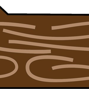 Log SVG Cut File, Cute Log Instant Digital Download for Print/cut ...