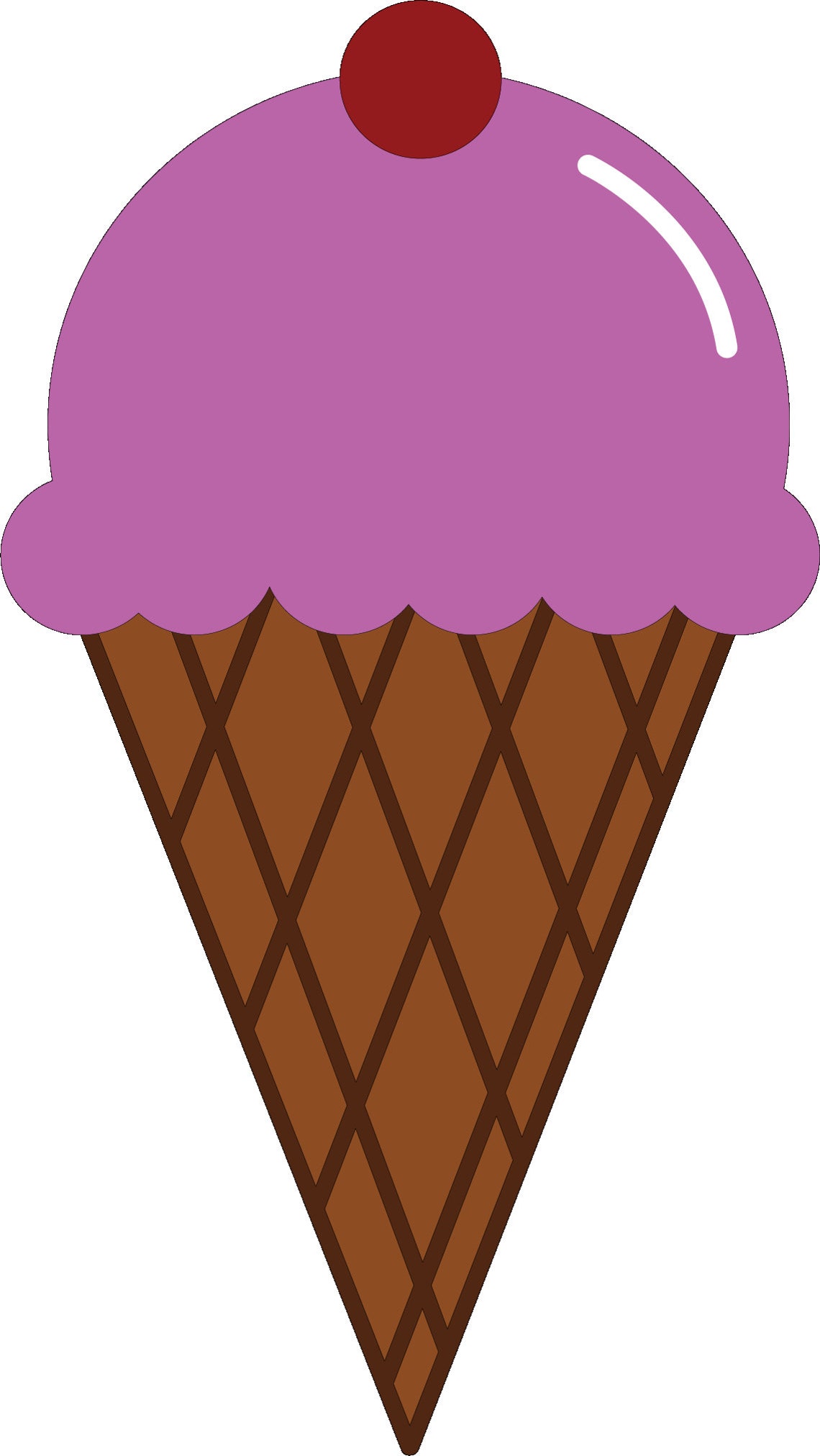 Ice Cream Cone SVG, Summer Cone Svg, Instant Download Cone Print and ...