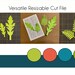 Leaf SVG Cut File | Instant Download Includes Dxf/png/jpeg Files for ...
