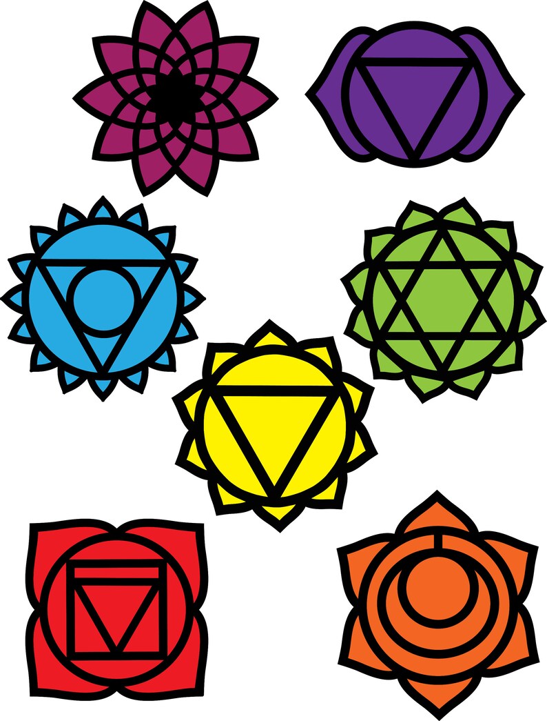 Chakra SVG Digital Cut File, Dxf/jpeg/png Instant Download to Cut/print ...