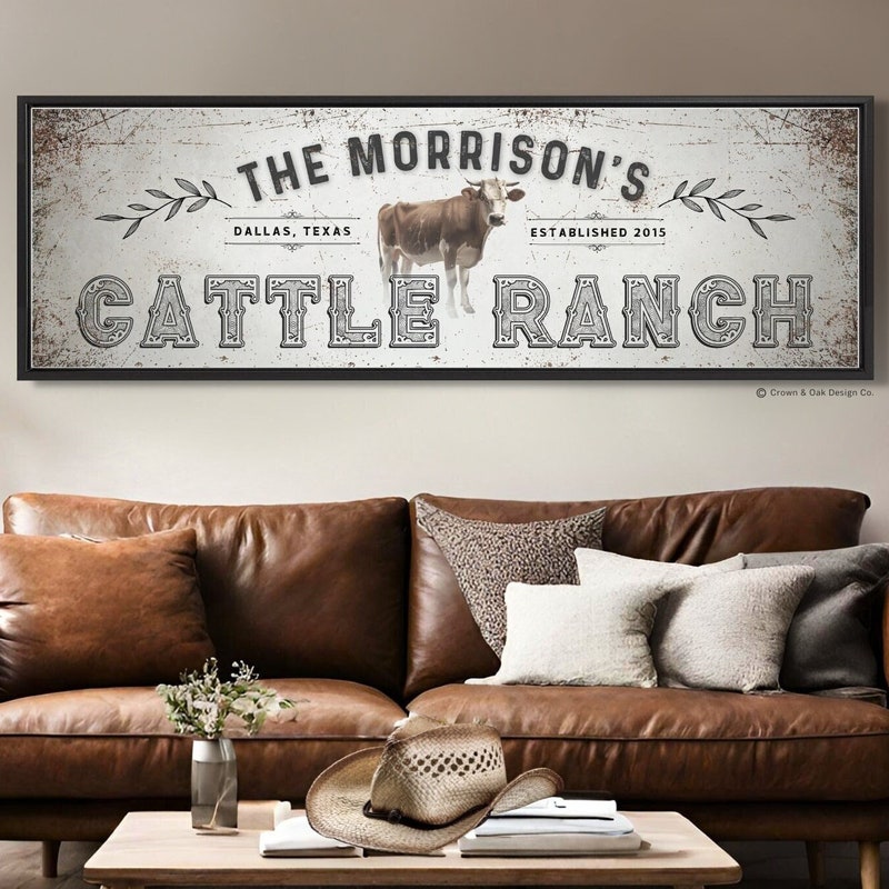 Cattle Sign - Etsy