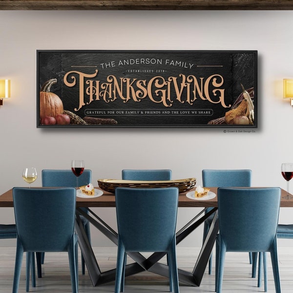 Thanksgiving Signs - Etsy