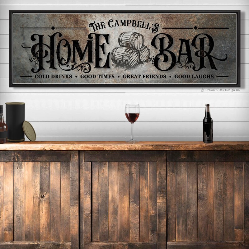Rustic Bar - Etsy