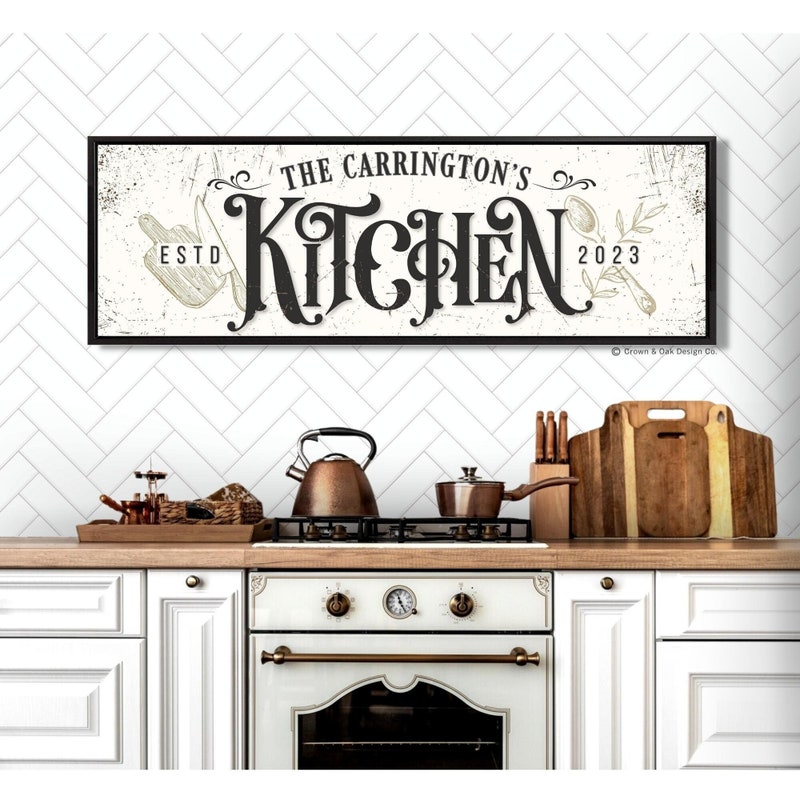 Rustic Kitchen Signs - Etsy