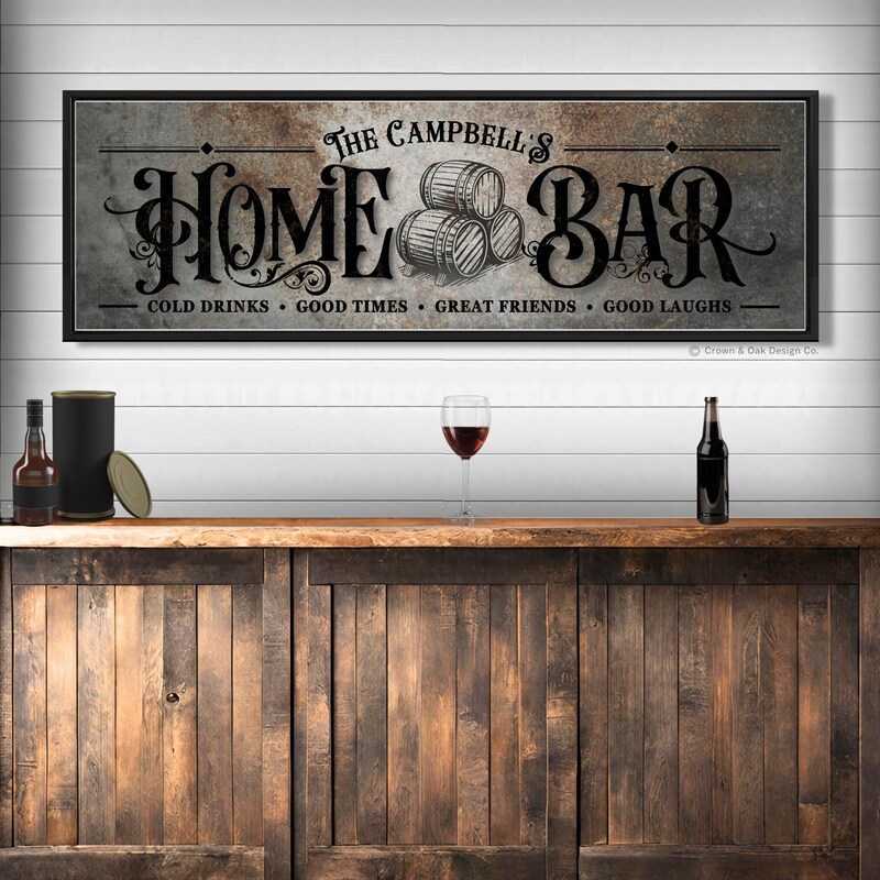 Rustic Bar - Etsy