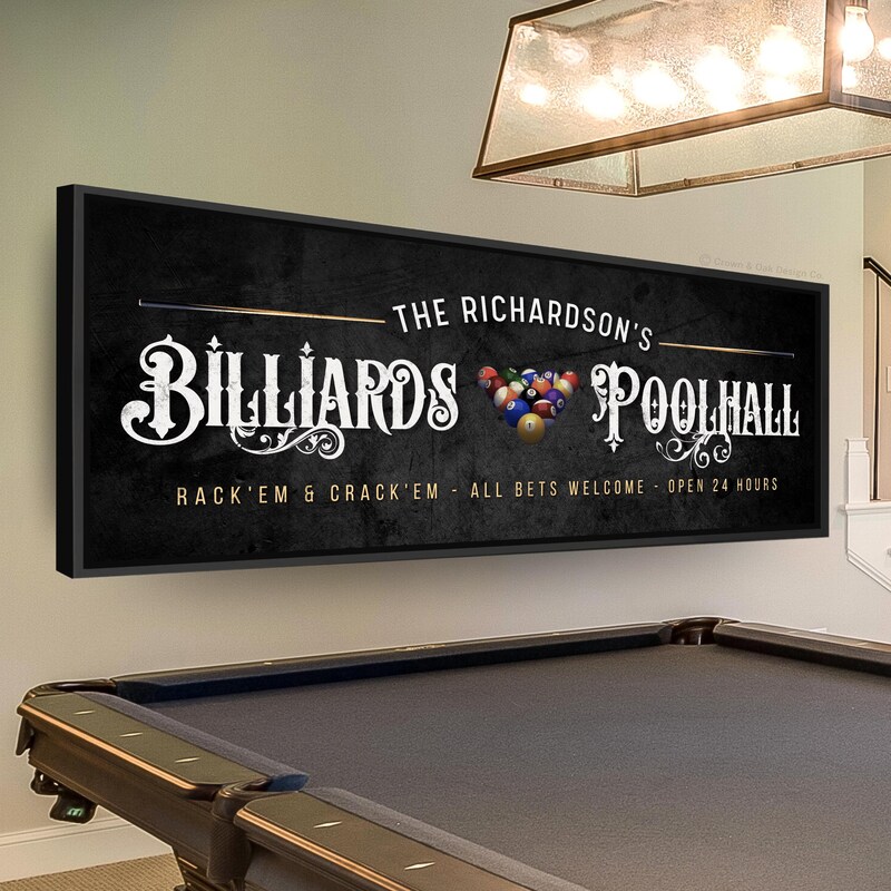 Pool Table - Etsy