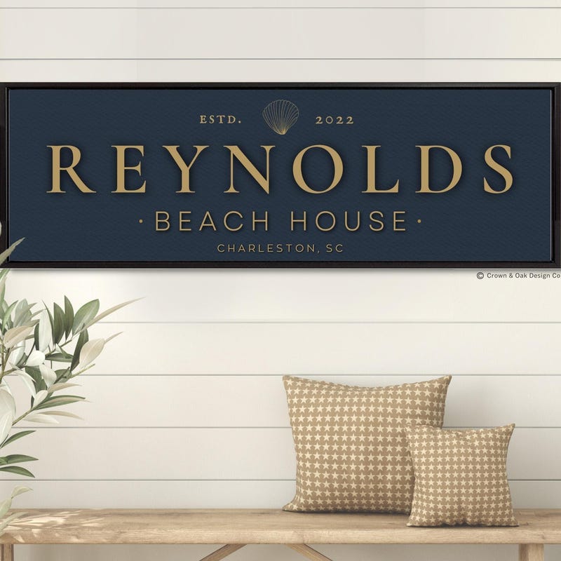 Weathered Beach Sign - Etsy