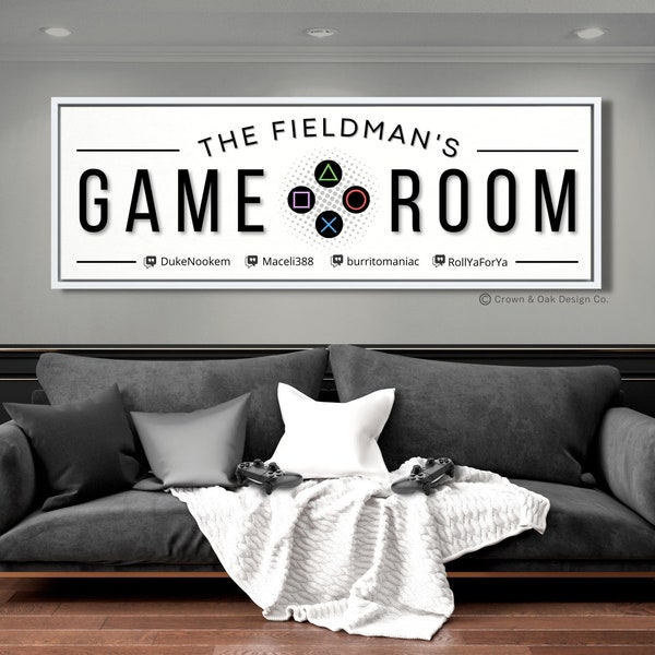 Game Room Signs - Etsy