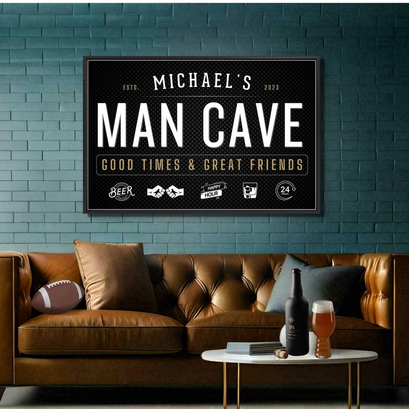Man Cave Sign - Etsy