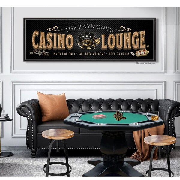 Casino Sign - Etsy