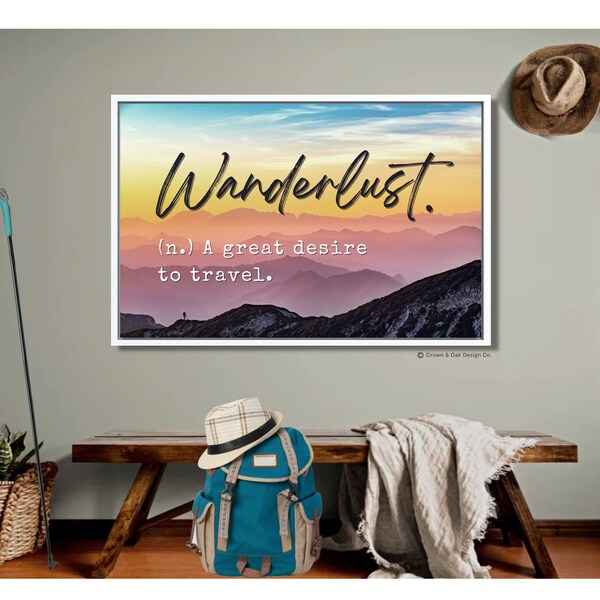 Wanderlust Print - Etsy