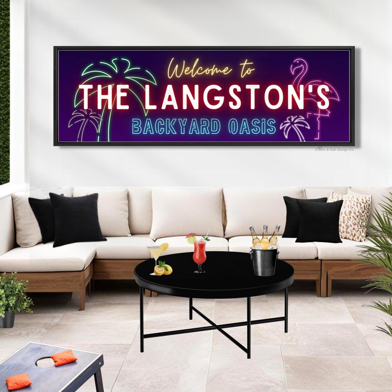 Oasis Sign - Etsy