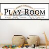 Playroom Sign With Names Personalized Play Room Wall Decor Kids Name ...