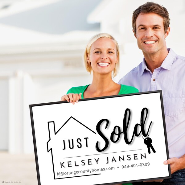 Realtor Closing Sign - Etsy