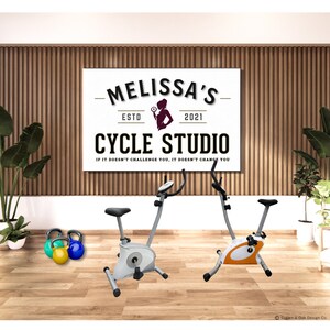 Women's Gym Sign for Home Gym Fitness Room Female Body Builder Gift ...
