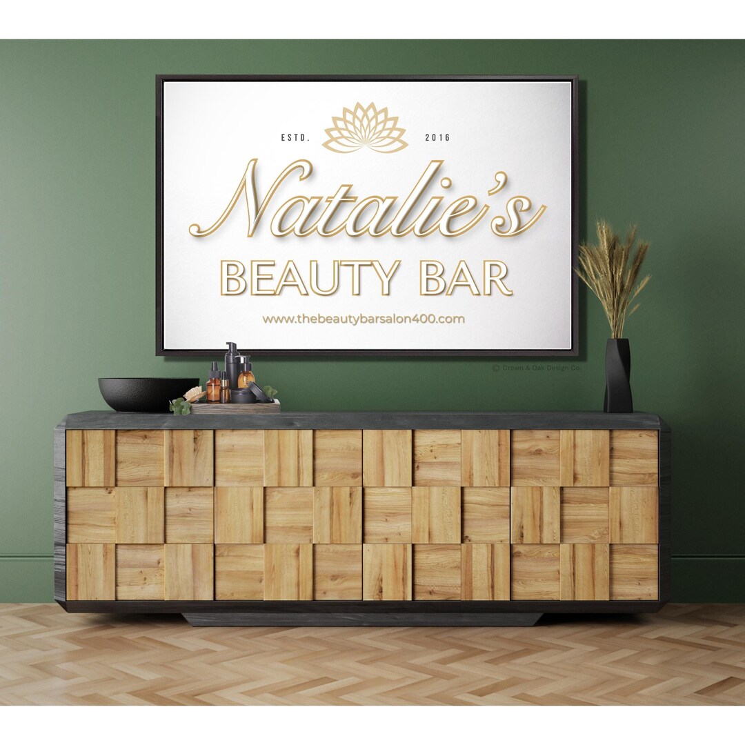Personalized Salon Sign Spa Massage Therapy Sign Nail Salon Wall Decor ...