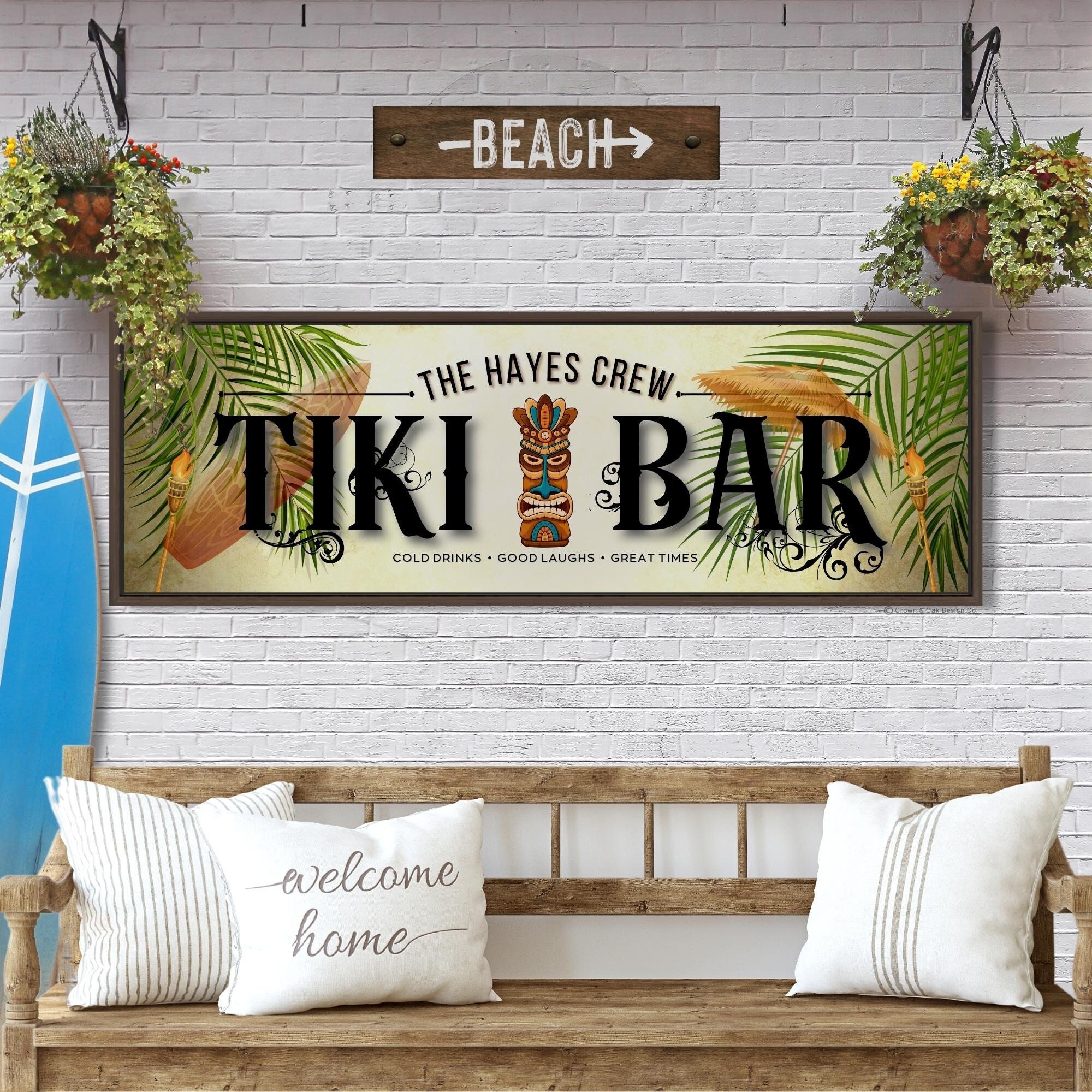 Tiki Bar Sign