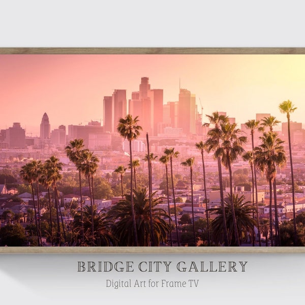 Los Angeles Skyline - Etsy