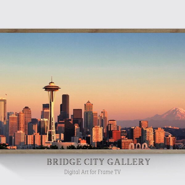 Seattle Landscape - Etsy