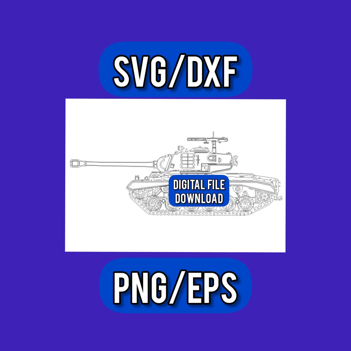 Military Tank SVG Silhouette Pack/digital Download/military - Etsy